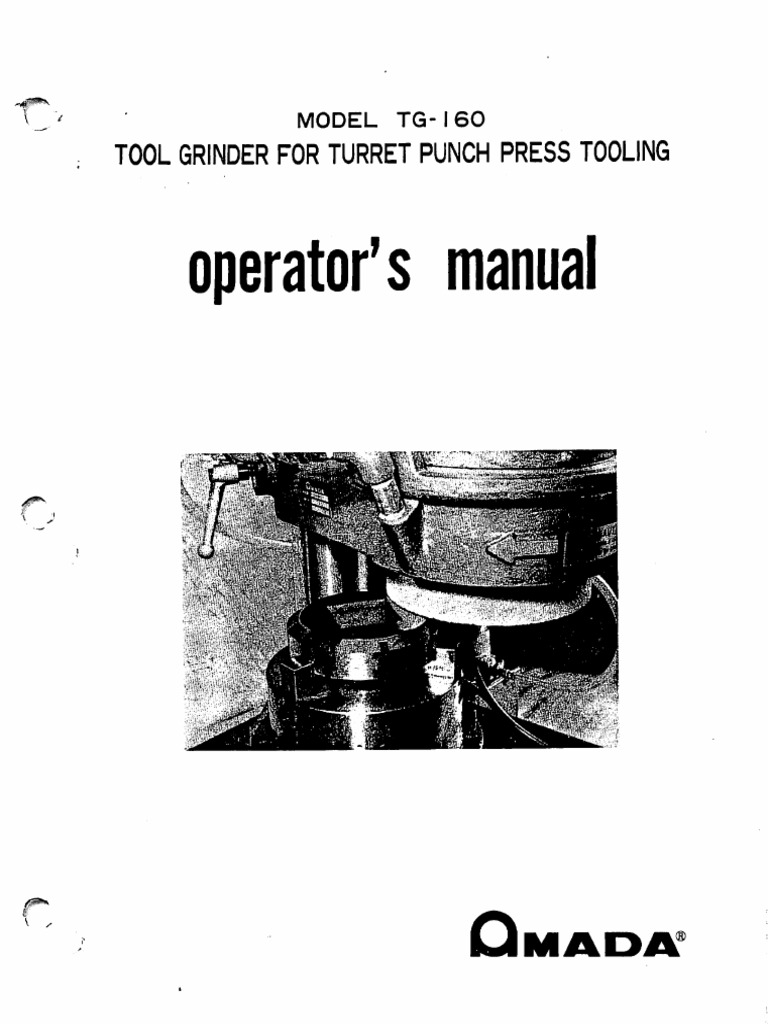 Tool Grinder Operator's Guide | PDF | Grinding (Abrasive Cutting ...
