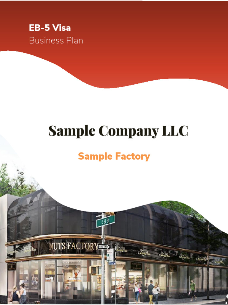 Eb-5 Business Plan Sample | PDF | Coffee | Retail