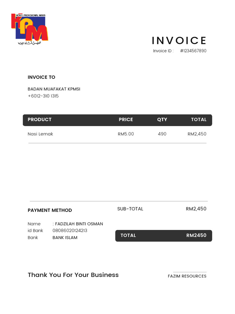 Invoices | PDF