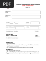 Cambridge Checkpoint English Past Papers | PDF | Test (Assessment ...