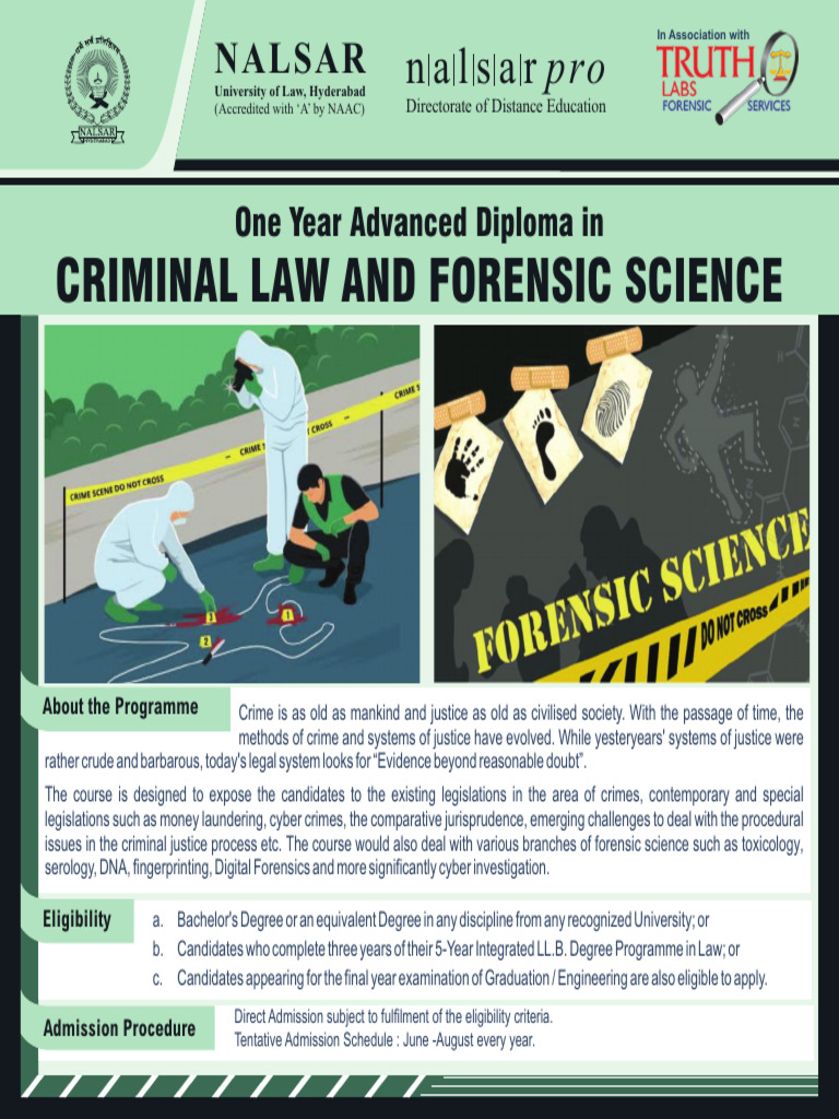 10 Ad in Criminal Law and Forensic Science | PDF | Forensic Science ...