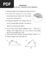 2021 3 Klasowka kl3 Geometria Plaska Czworokaty ZP Ab | PDF