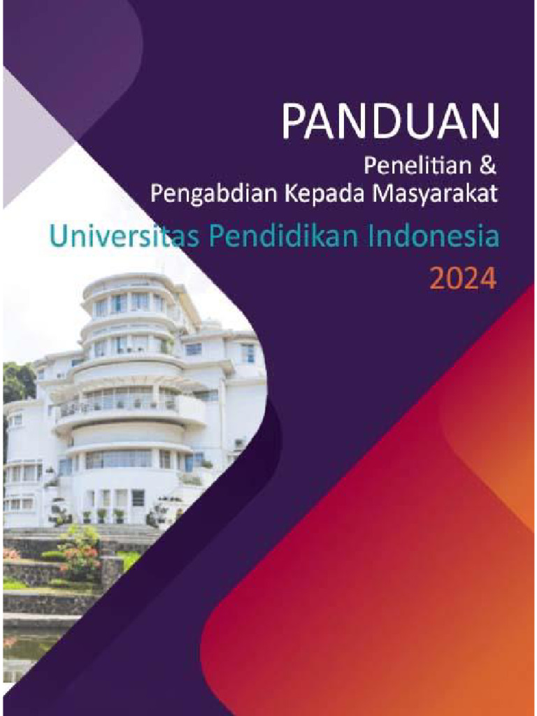 (PR) PANDUAN Penelitian Dan PKM LITABMAS UPI 2024 | PDF