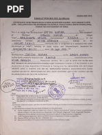 Obc NCL Certificate Jee Main | PDF | Government | Politics Of India