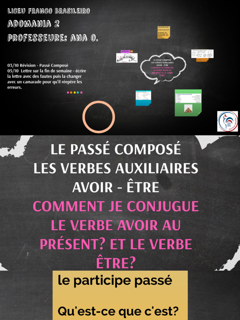 Révision - Passé Composé | PDF