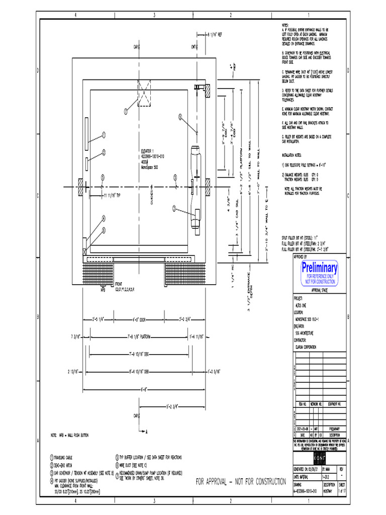 Elevator Installation Guidelines | PDF | Elevator | Manufactured Goods