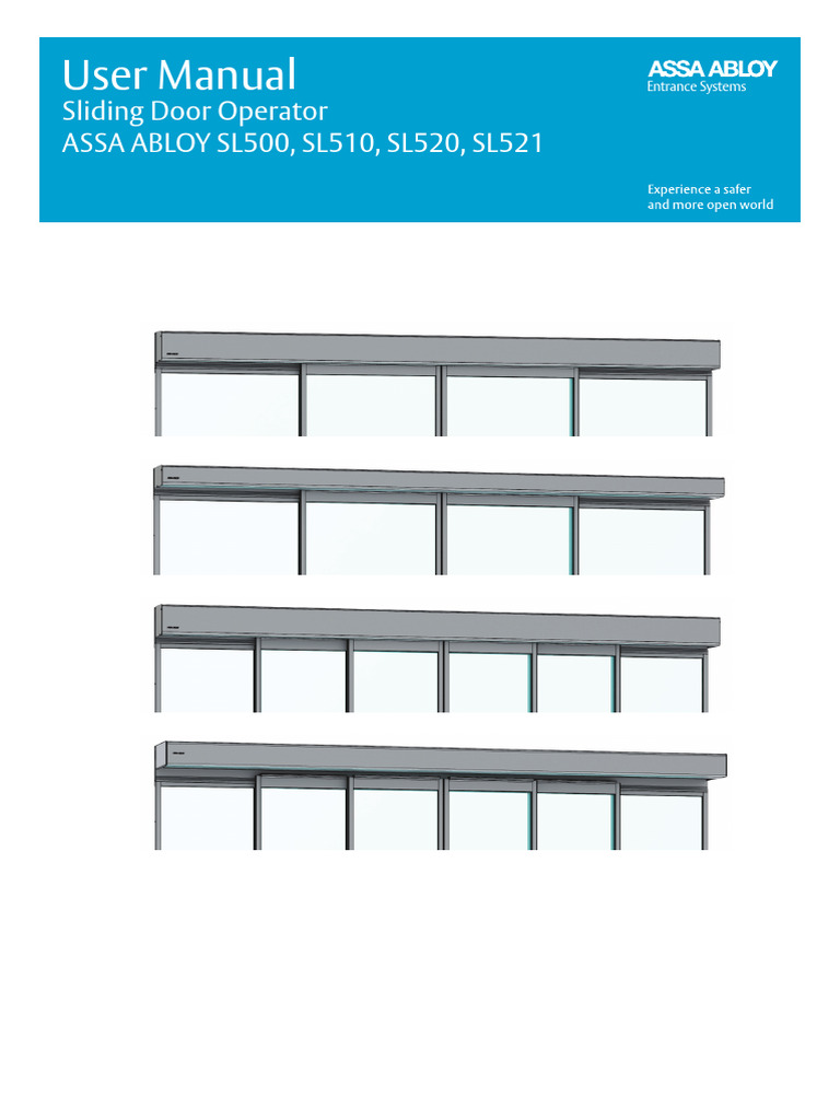 Assa Abloy - SL500 - Eng | PDF | Door | Switch