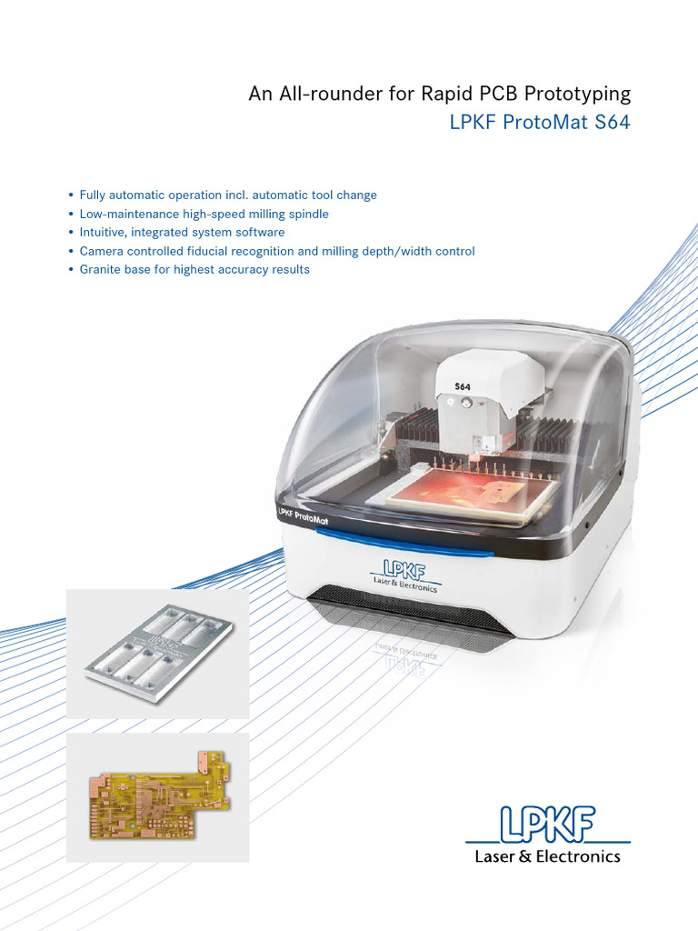 Flyer LPKF Protomat s64 en | PDF | Equipment