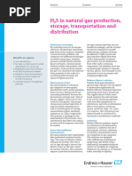 H2S Partial Pressure Guidelines | PDF | Pressure | Phase (Matter)