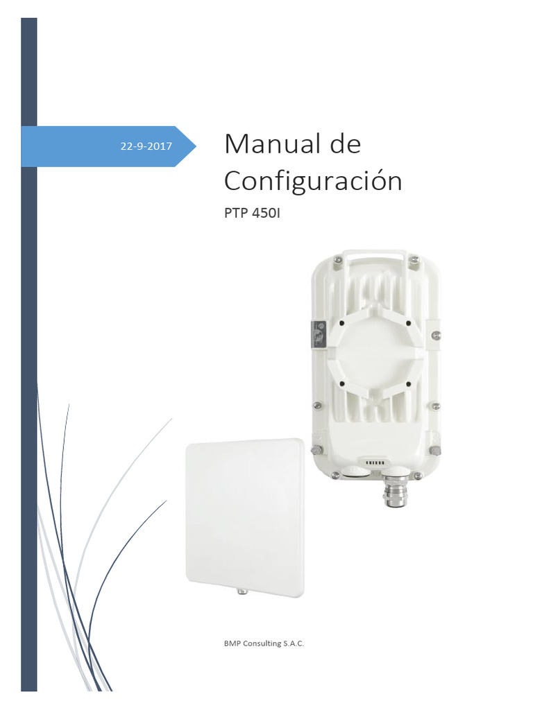 Manual PTP450i v0.1 | PDF | Ingeniería Informática | Redes de computadoras