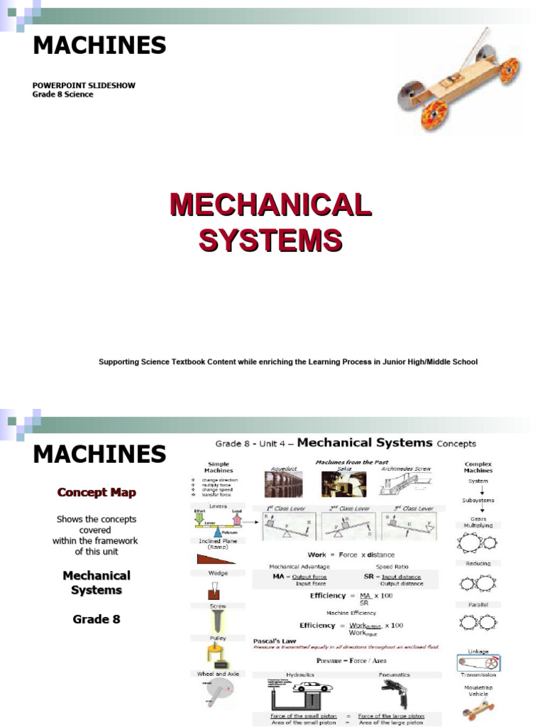 Mechanical Systems | PDF | Machines | Gear