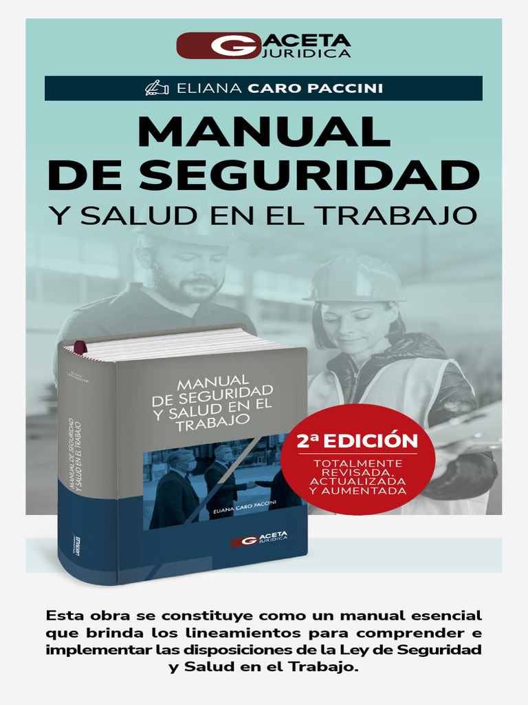 Manual de Seguridad y Salud en El Trabaj | PDF | Derecho laboral | Gobierno