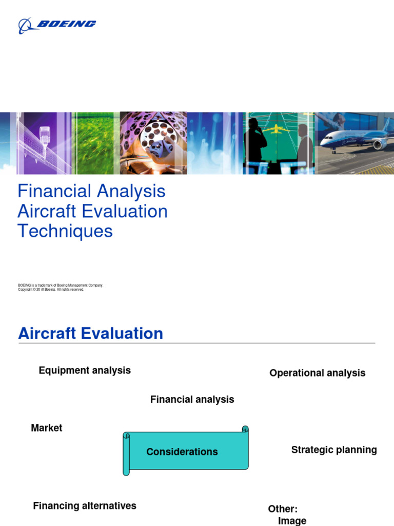 Financial Analysis - and - Airplane Value Analysis | PDF | Cost Of Capital | Financial Capital
