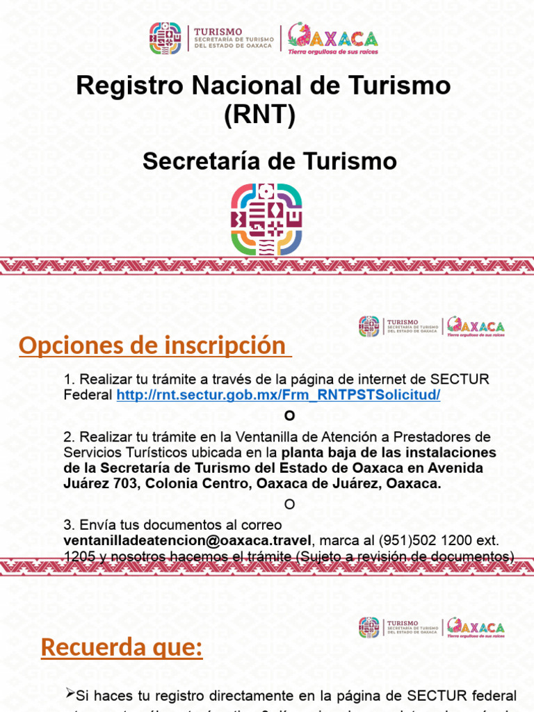 RNT Inscripción 2023 | PDF | Seguro