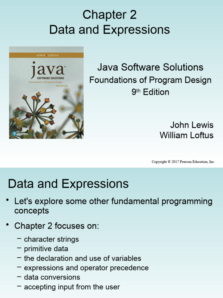 Week2-Data and Expressions | PDF | Data Type | Boolean Data Type