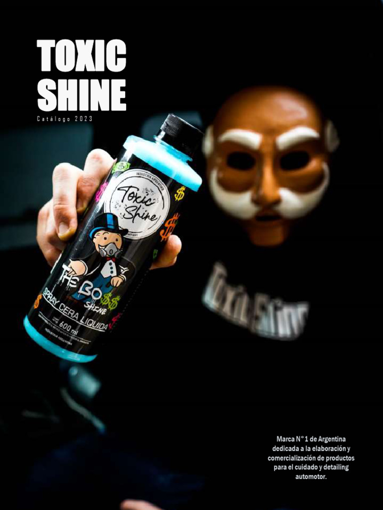 Toxic Shine Catalogo MA2023-3 | PDF | Pinturas | Agua