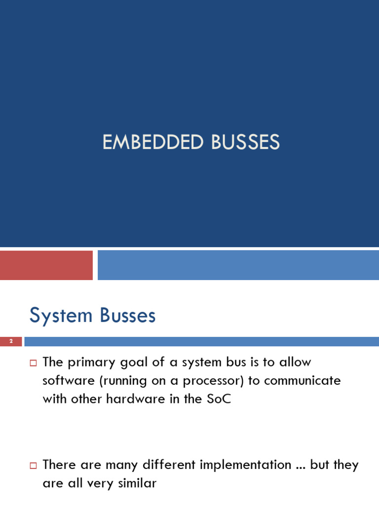 4-Embedded_Buses_1x1 | PDF | Digital Technology | Computer Networking