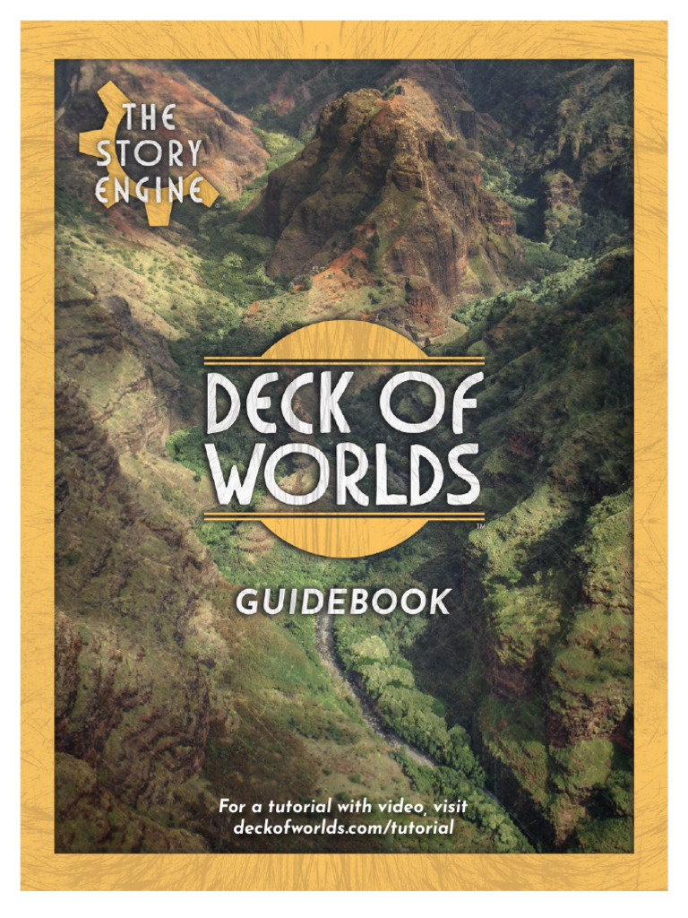 Deck of Worlds Guidebook | PDF | Worldbuilding | Playing Cards