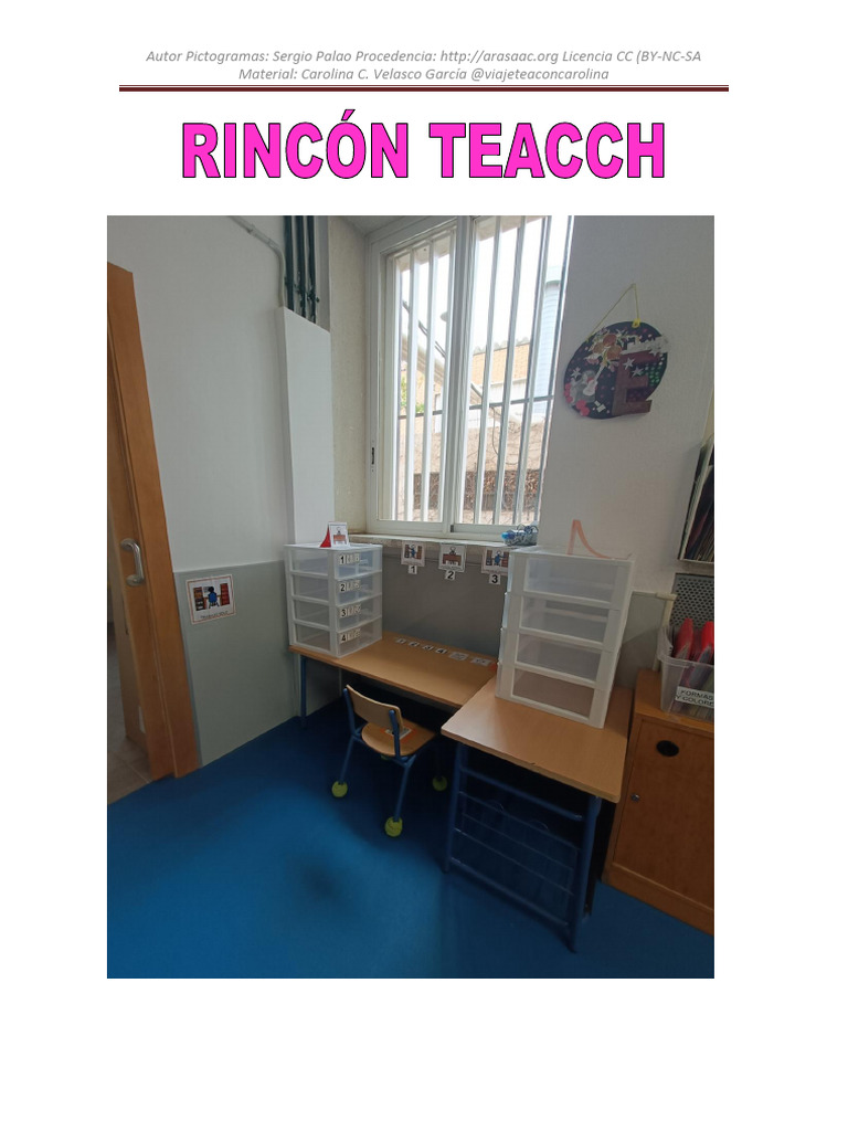 Rincón Trabajo Individual Teacch | PDF