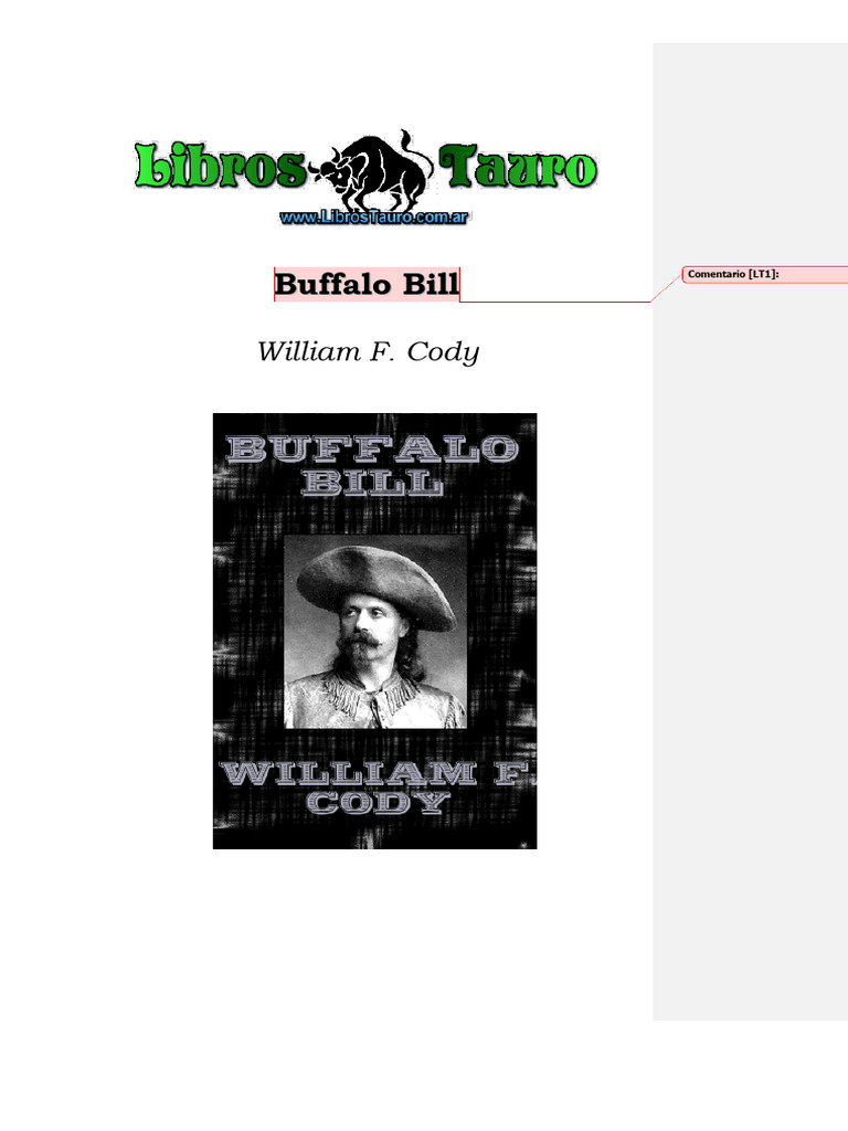 Cody, William F. - Buffalo Bill | PDF | Buffalo Bill