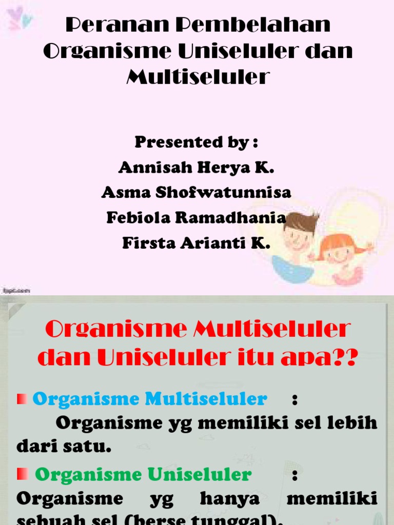 Pembelahan Sel: Uniseluler vs Multiseluler | PDF