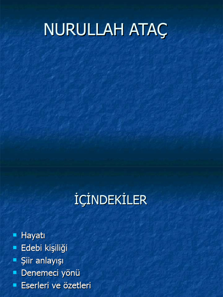 Vdocuments - MX Nurullah Atac | PDF