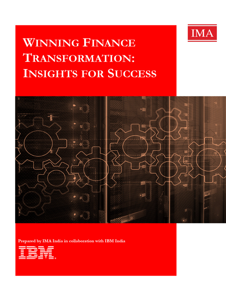 Winning Finance Transformation Research Report | PDF | Analytics ...