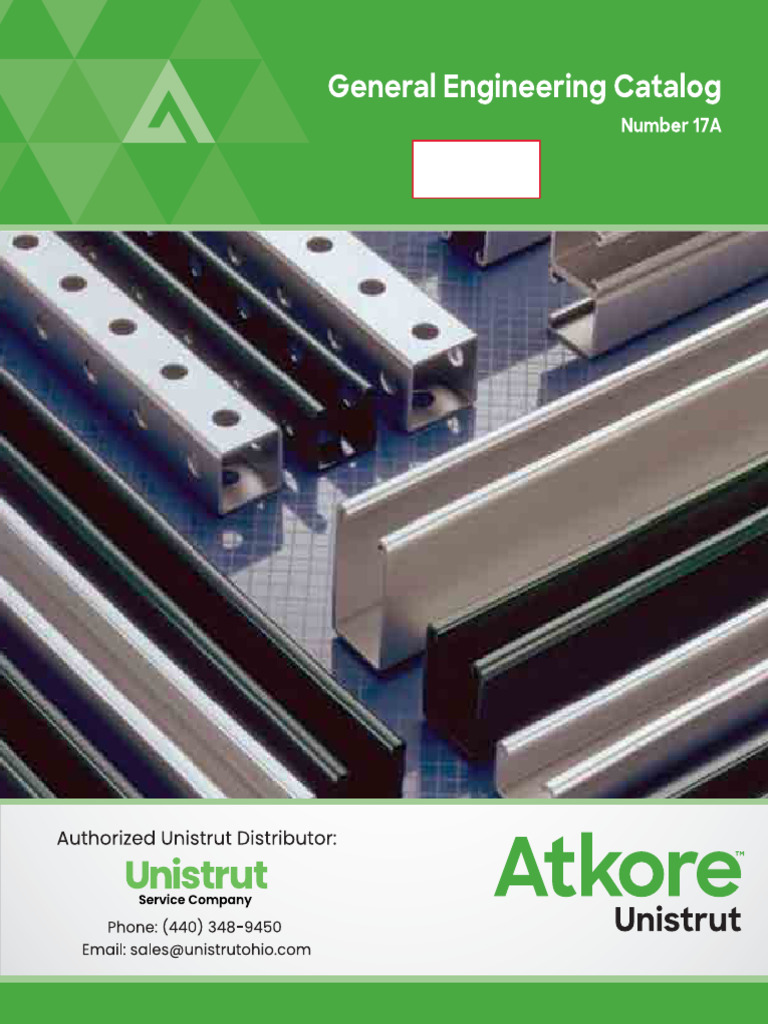 Unistrut General Engineering Catalog | PDF