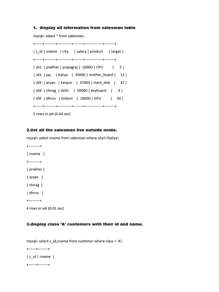 Day 3 Dbms | PDF | Teaching Methods & Materials | Computers