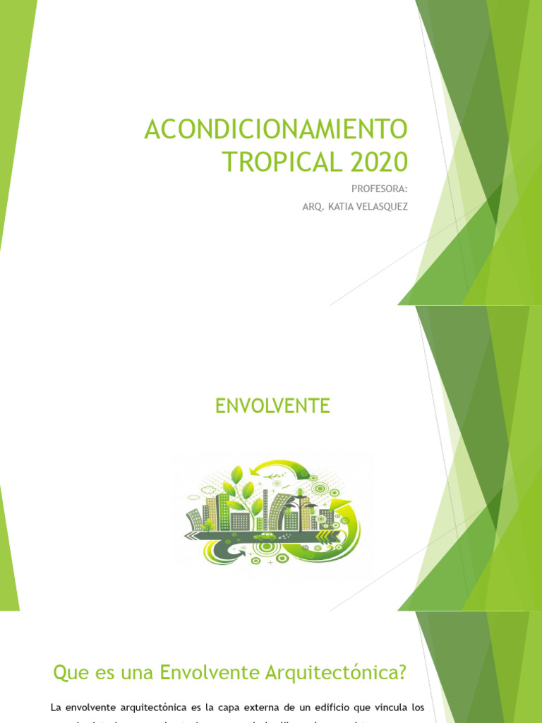 Envolvente Arquitectónica y Aislamiento Térmico | PDF | Aislamiento ...