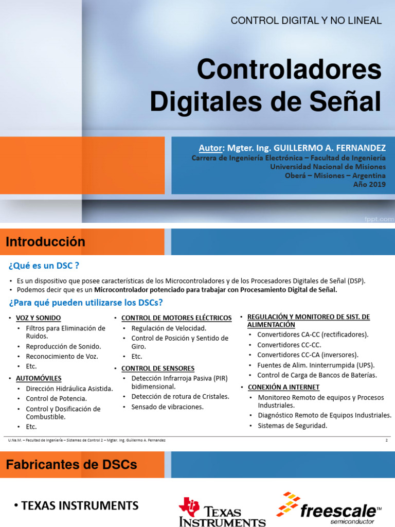 LAB4 - Clase dsPIC | PDF | Conversor analógico a digital | Procesador de señal digital