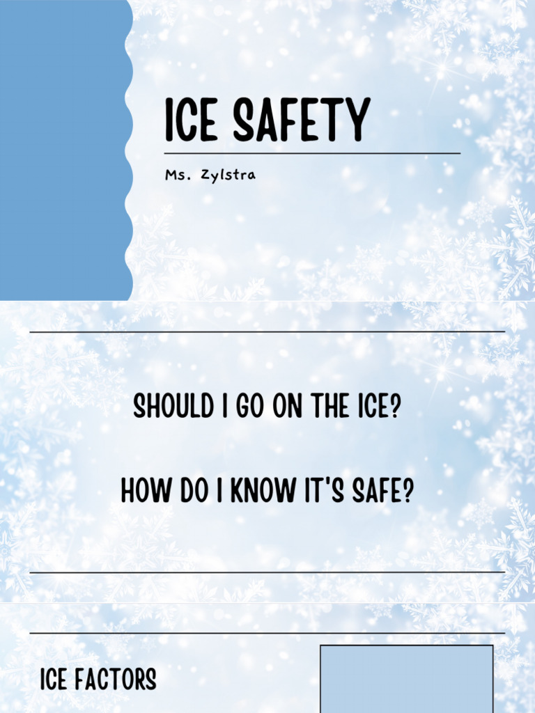 Ice Safety 1 | PDF