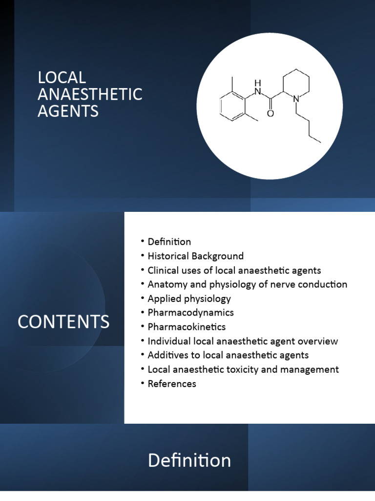 Local Anaesthetic Agents (3) 2 | PDF | Anesthesia | Drugs
