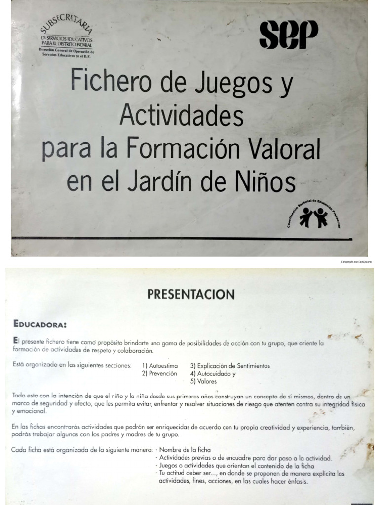 Fichero de Juegos y Actividades | PDF