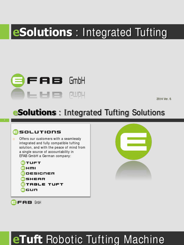 EFAB Esolutions 2014 V6 | PDF | Carpet