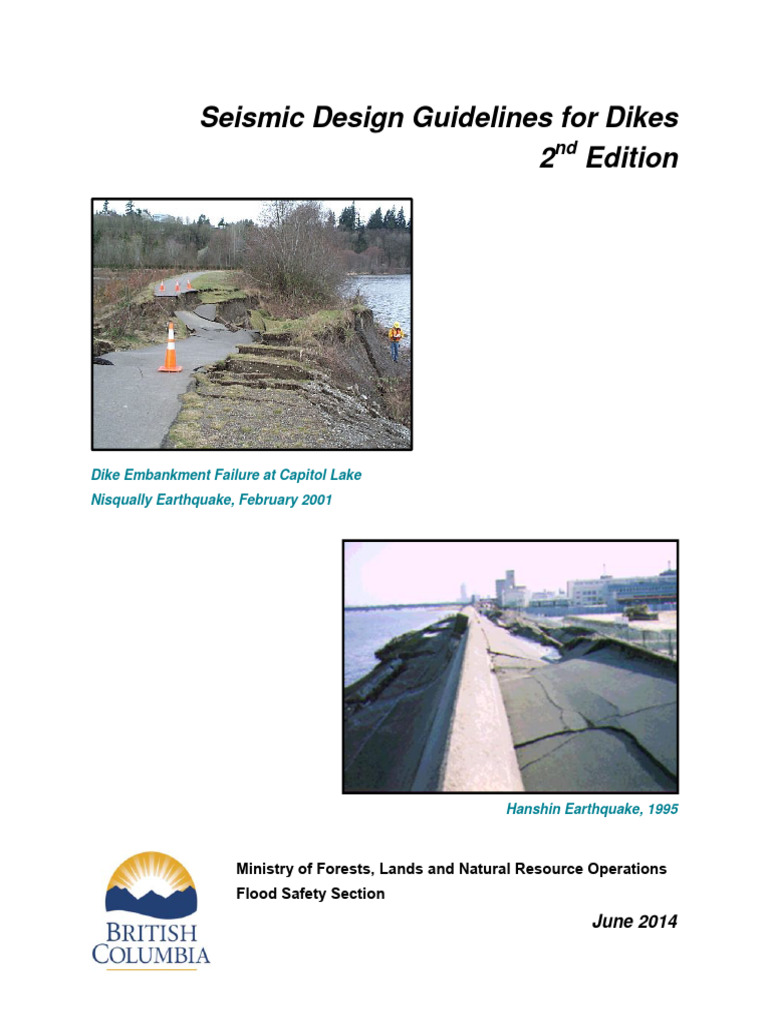 BC Seismic Design For Dikes | PDF | Earthquakes | Earth Sciences