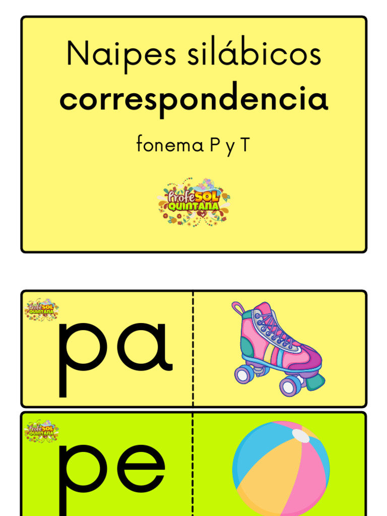 Naipes Sil bicos Correspondencia P Y T PDF