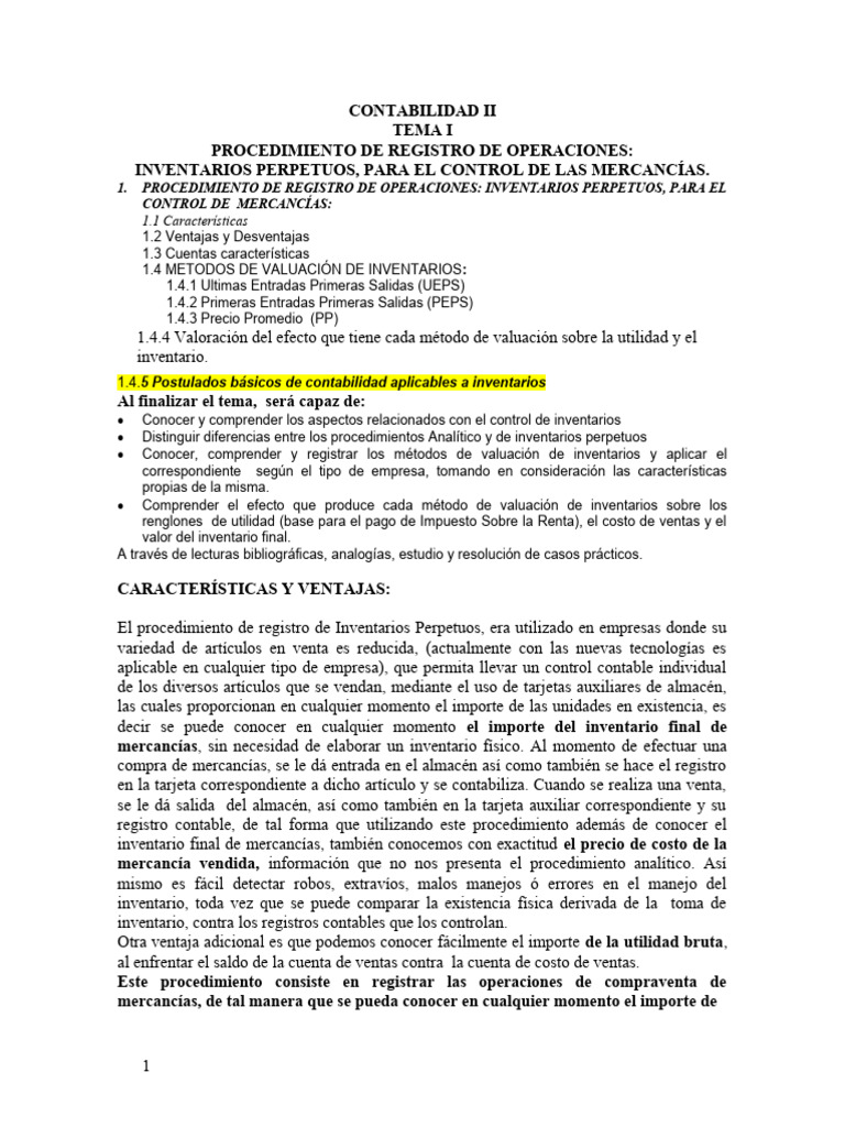 Material Contabilidad Ii Descargar Gratis Pdf Contabilidad