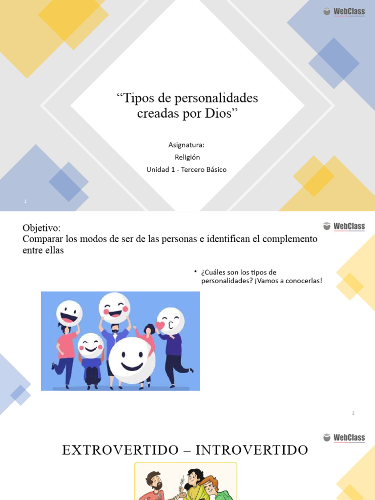 Tipos de Personalidades en Religión | PDF | Filosofía