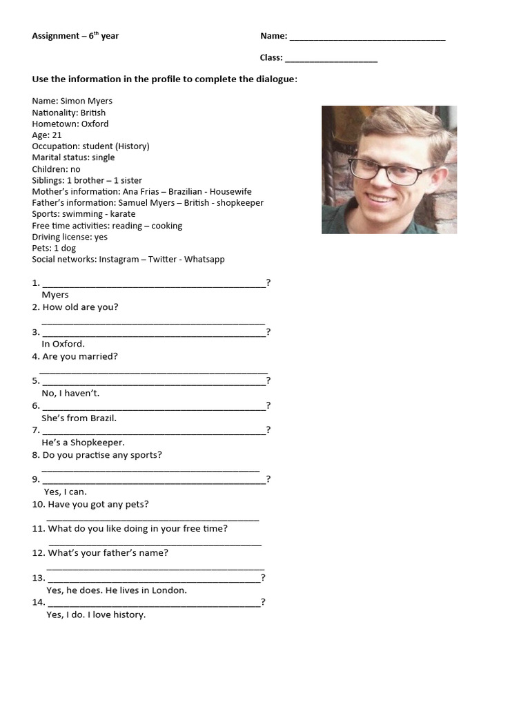 Extra activities 6th year | PDF | Marie Curie