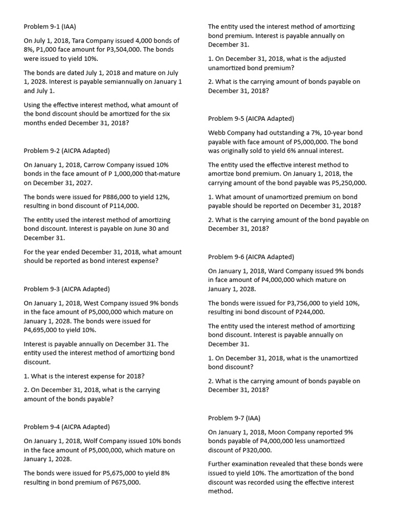FA Bonds | PDF | Bonds (Finance) | Present Value