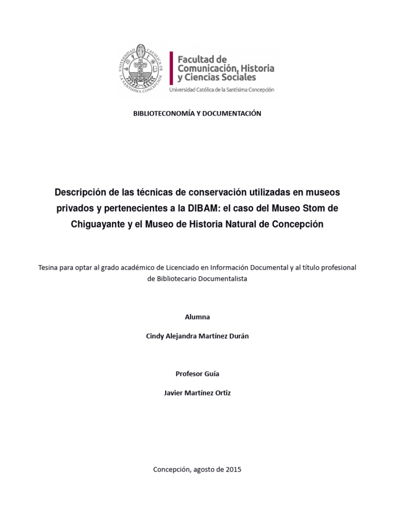 Conservacion en Museos | PDF | Museo