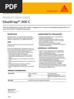 Sikawrap®-300 C: Product Data Sheet | PDF | Fibers | Fibre Reinforced ...