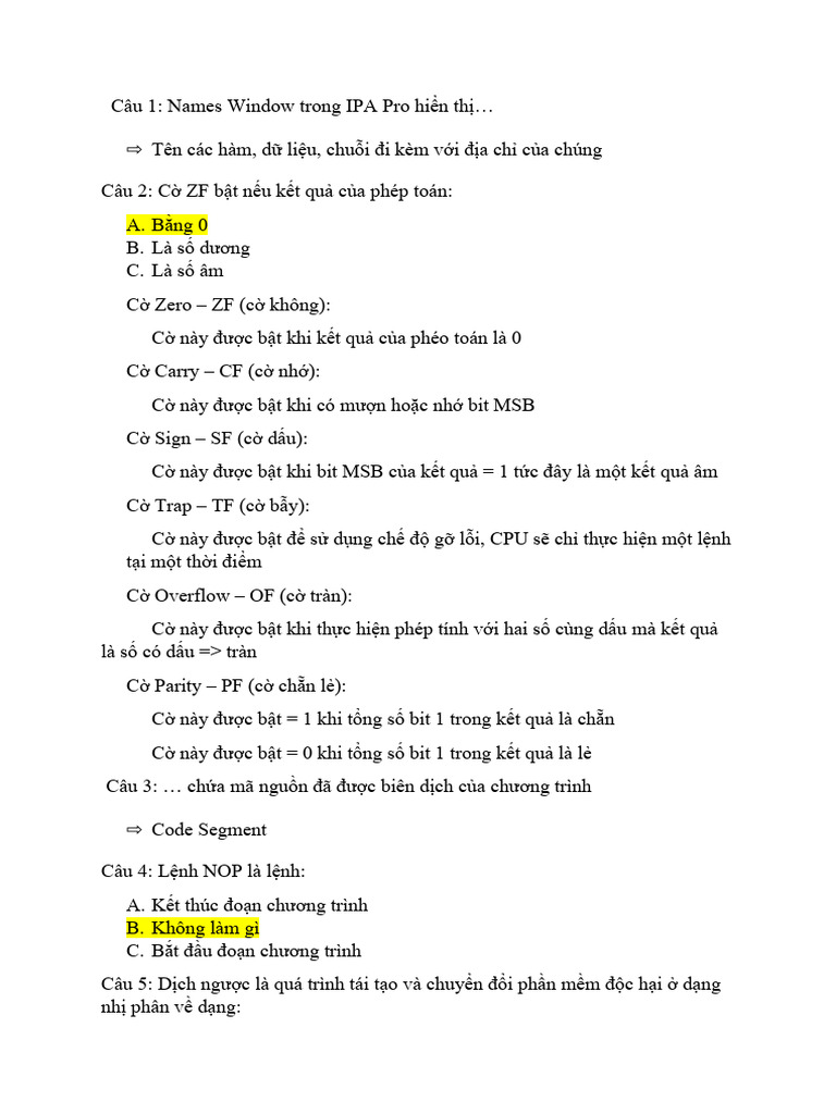 T NG H P Mã Đ C | PDF