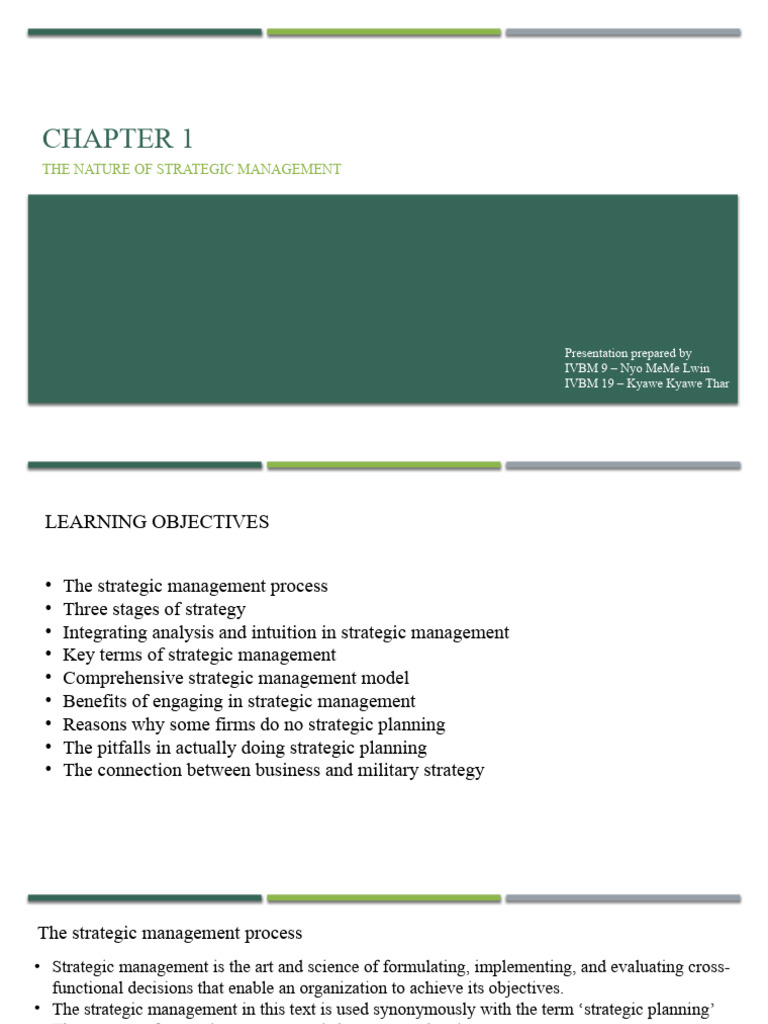 Understanding Strategic Management Basics | PDF | Strategic Management | Strategic Planning
