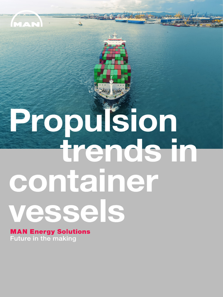 Propulsion Trends in Container Vessels | PDF | Cargo | Containerization