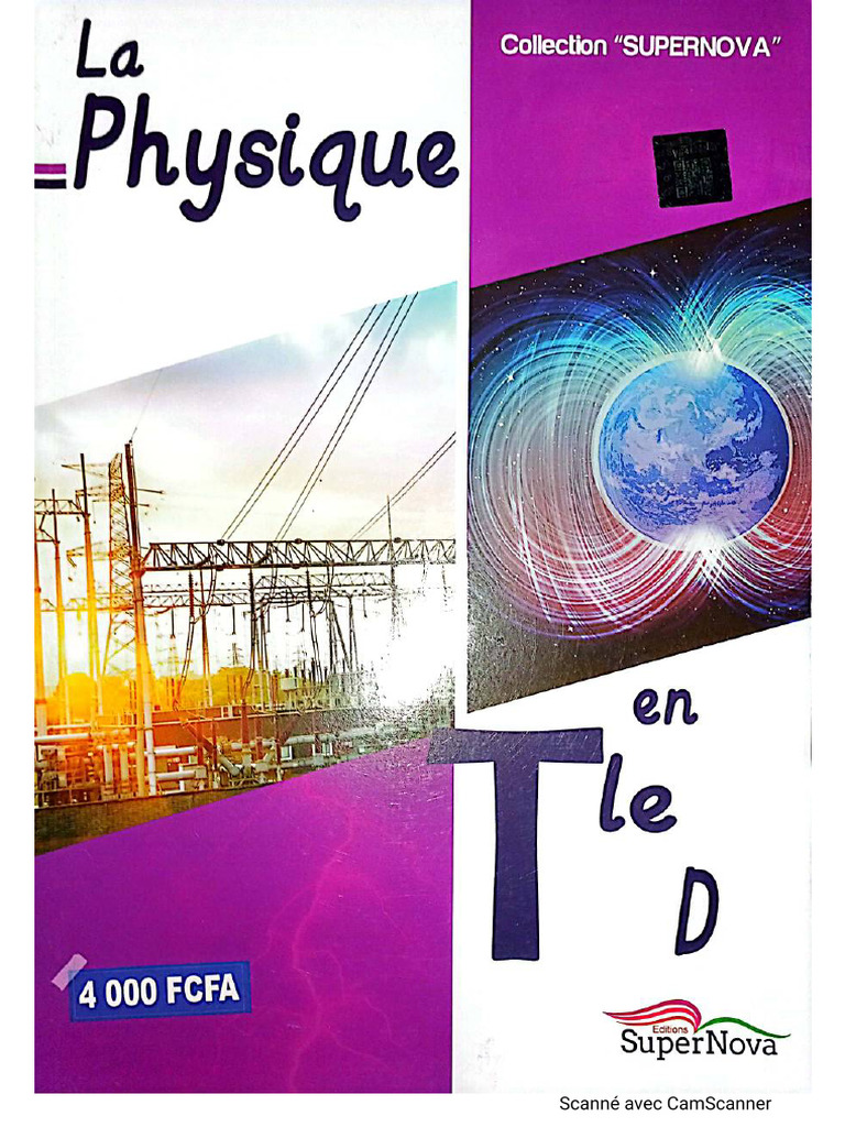 Manuel Super Nova Physique Tle D | PDF