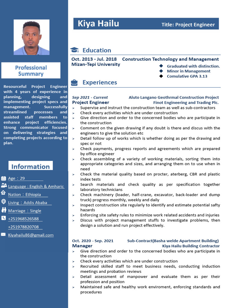 Resume With Cridential KH 1 | PDF | Engineer | Laboratories