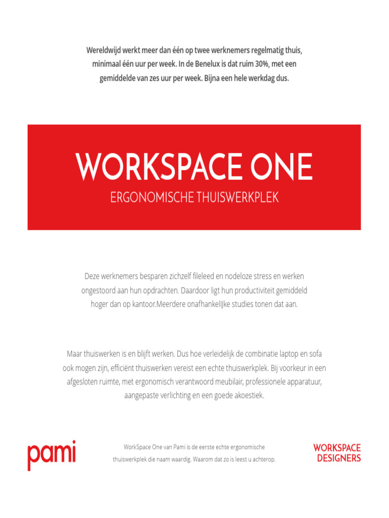Pami WorkSpace One-NL | PDF