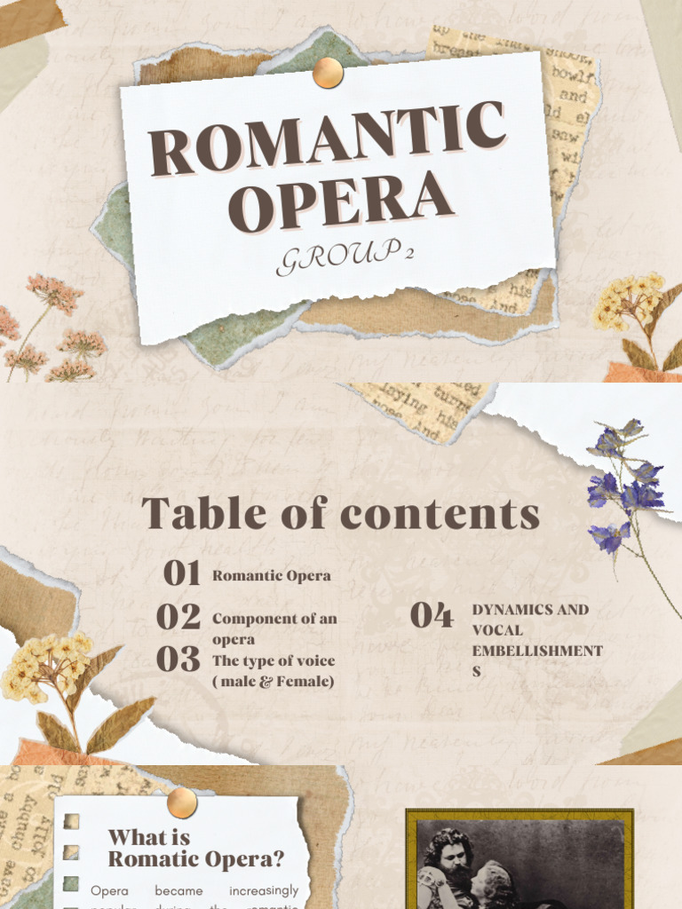 Romantic Opera | Download Free PDF | Singing | Vocal Music